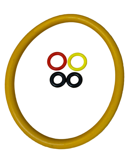 Ball Lock Keg Seal Kit-Low2 (now with coloured post O rings) – 3 Ring ...