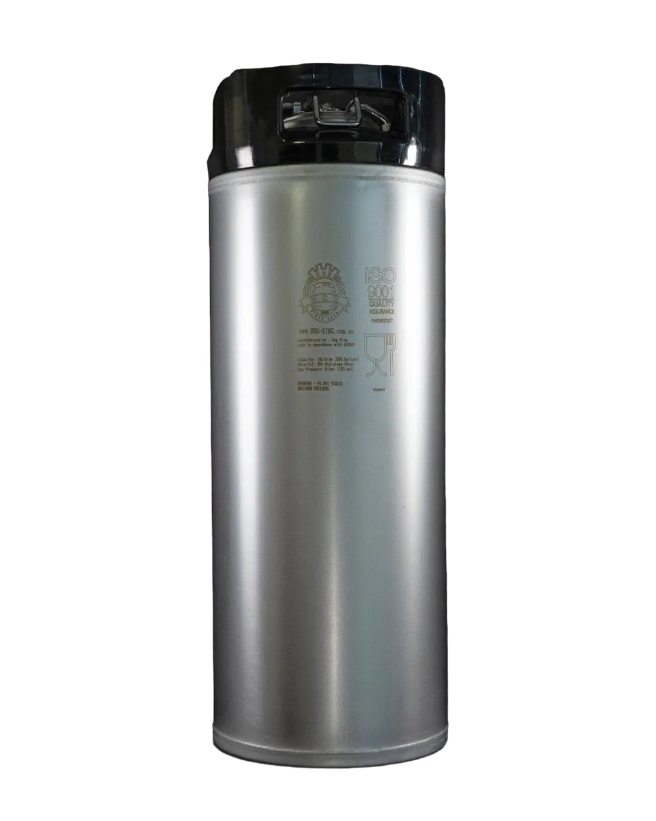 Keg King - 19L Ball Lock with New Passivated Finish – 3 Ring Circus ...